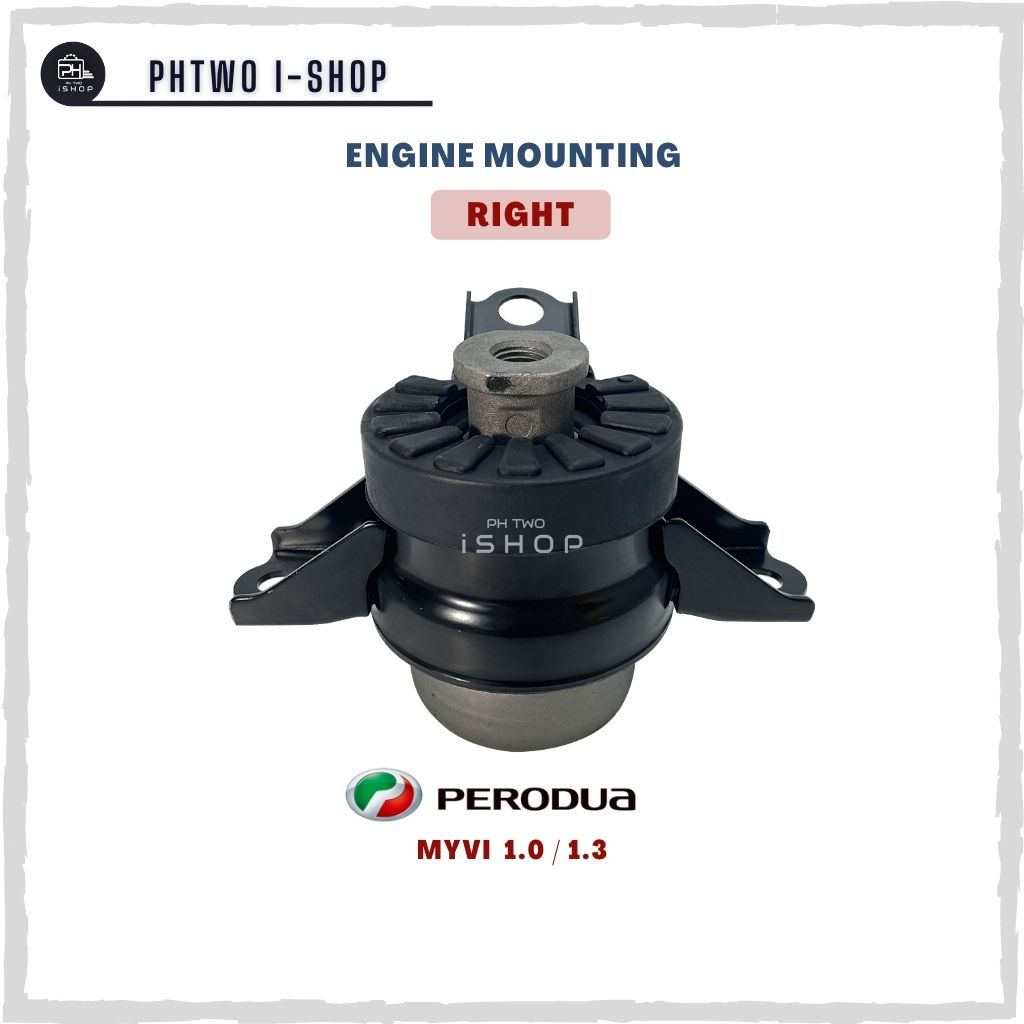 ENGINE MOUNTING RIGHT - PERODUA MYVI 1.0 / 1.3 12305-BZ020 | Shopee ...
