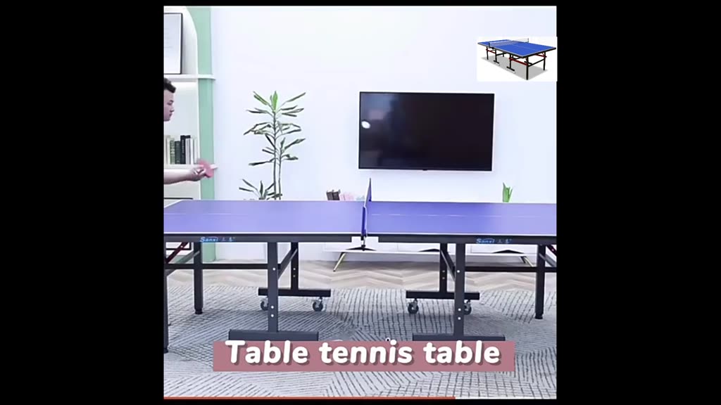 Professional Indoor Waterproof Table Ping Pong Tennis Table With Quick ...