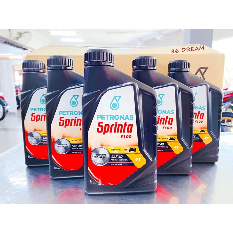 PETRONAS 4T SPRINTA F100 SAE40 100% ORIGINAL PETRONAS | Shopee Malaysia