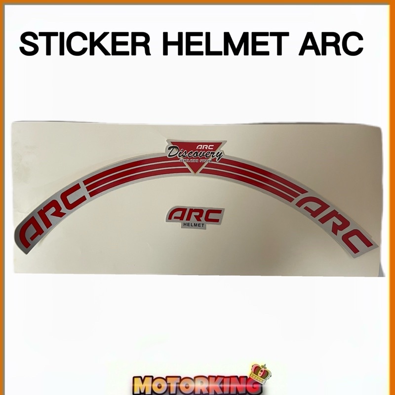 STICKER HELMET ARC STICKER ARC | Shopee Malaysia