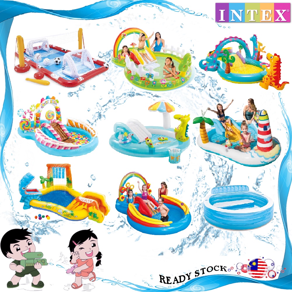 [ ON SALE ] INTEX 7 DESIGN Play Center Children Toy Playground ...