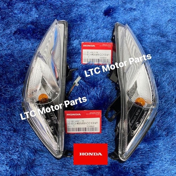 Honda Dash125 Front Signal Assy Dash125 Dash FI Alpha V4 Front Flasher ...