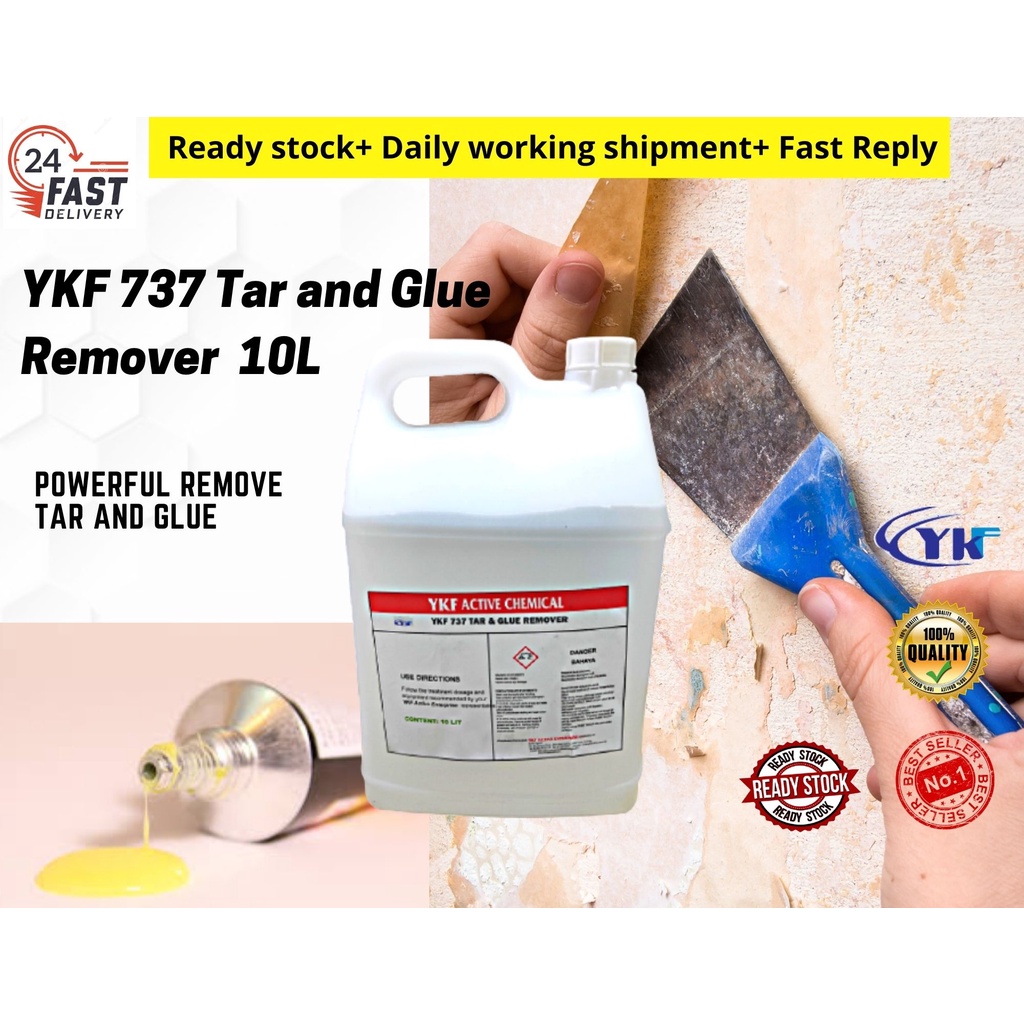 YKF 737 Tar and Glue Remover Gum Remover Tar Remover 1L/5L/10L | Shopee ...