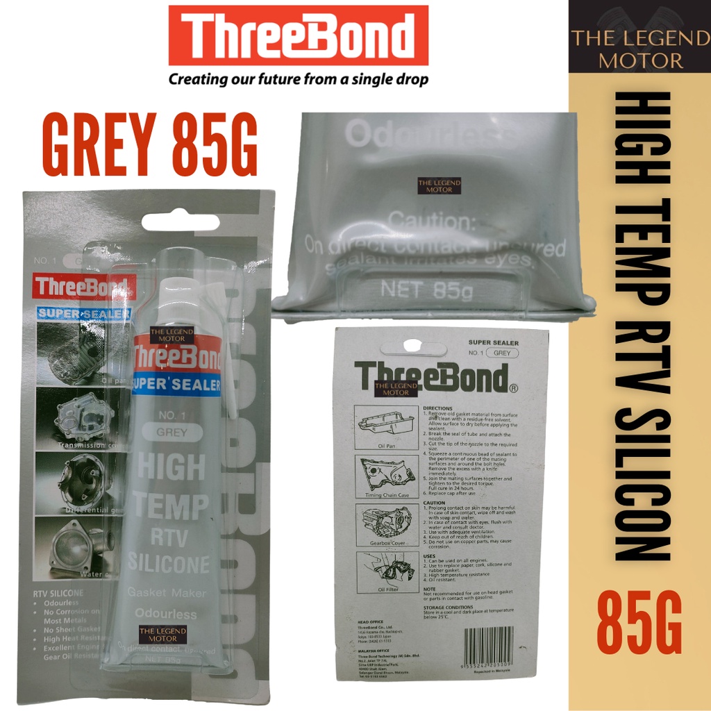 THREEBOND Gum Gam Gasket High Temp Temperature RTV Silicone Engine ...