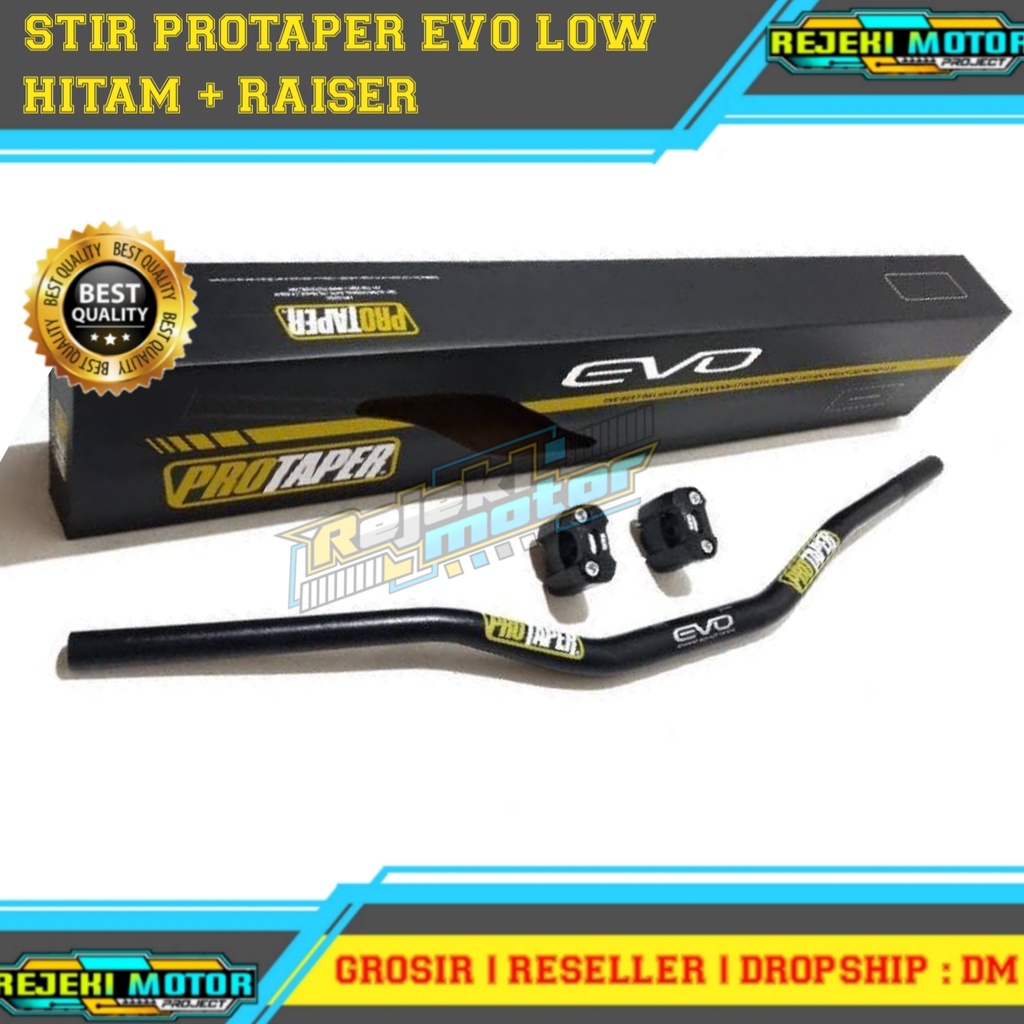Protaper Evo Type Low Carmichael Handlebar Steering Wheel + Raiser | Shopee Malaysia