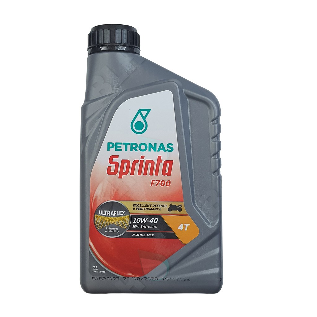 PETRONAS Sprinta F700 15W-50 or 10W-40 Semi Synthetic Motorcycle Engine ...