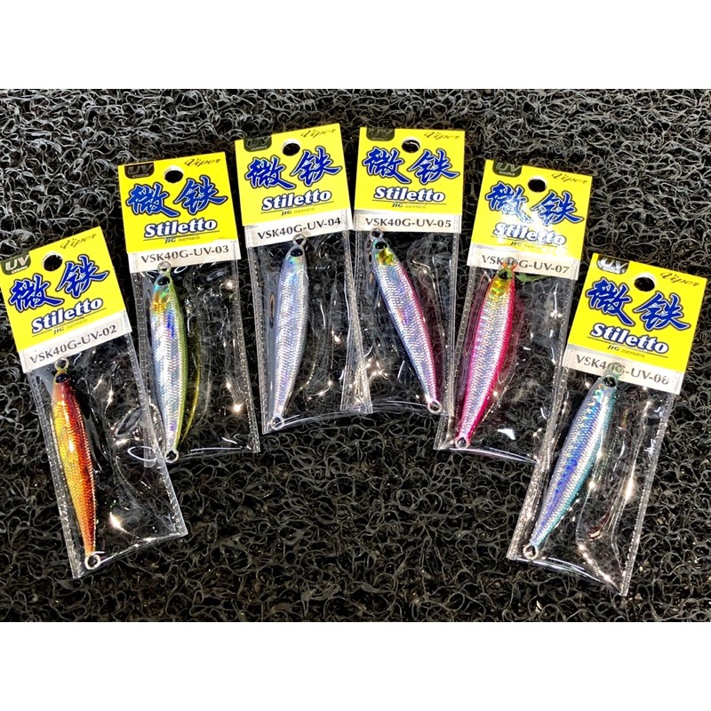 Viper Stiletto Killer Jig 40g 60g 100g UV Color | Shopee Malaysia