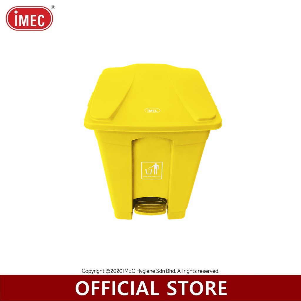 IMEC ST35 Step On Hygiene Bin, (Blue/ Red/ Green/ Yellow) | Shopee Malaysia