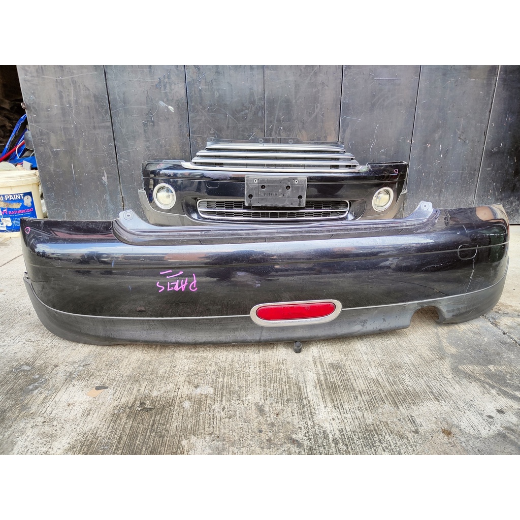 Original Mini Cooper R55 R56 Front Bumper With Grill And Fog Lamps AND ...