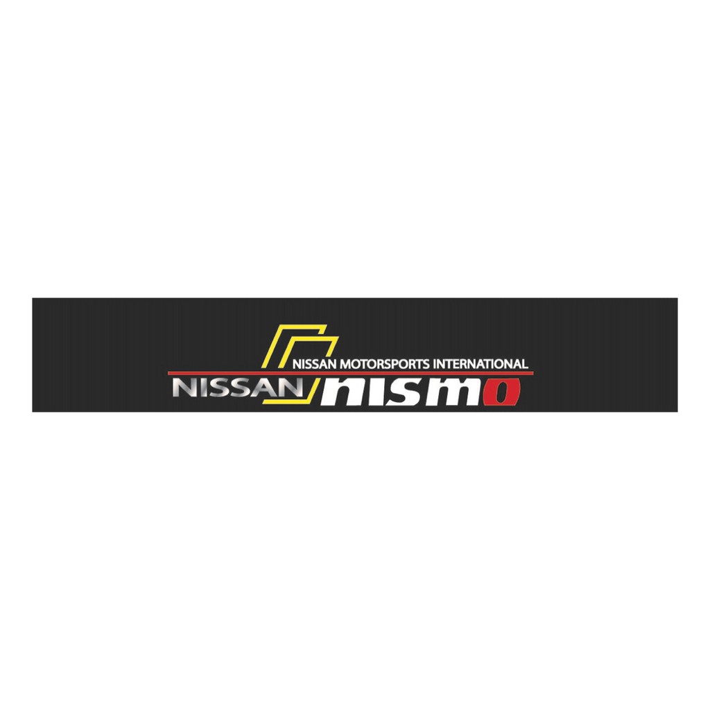 NISMO NISSAN Front Windshield Sticker / Sticker Tampal Cermin Depan ...