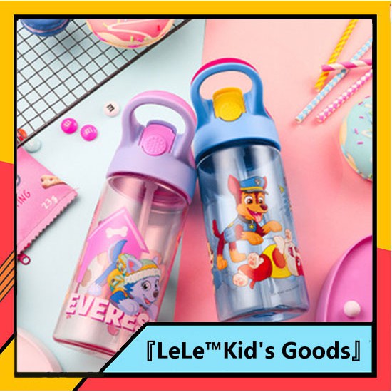 Paw Patrol Cartoon children's plastic straw cup student portable direct ...