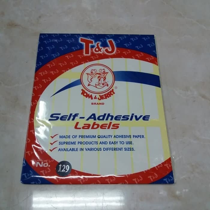 Tom & Jerry Label 129/Tom & Jerry Sticker Label No.129 | Shopee Malaysia