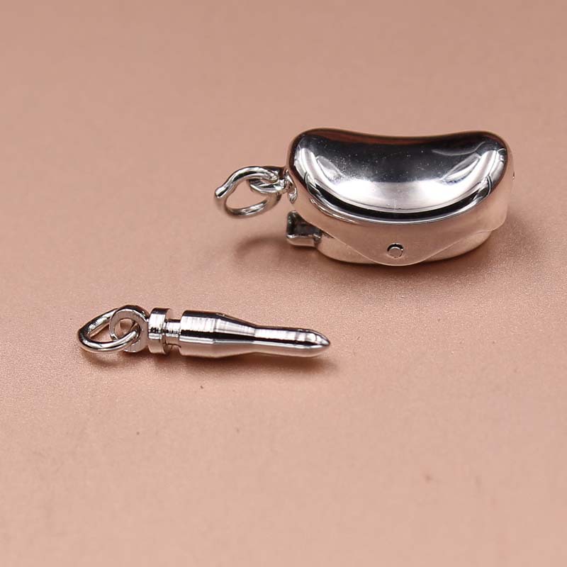 Factory Price 925 Sterling Silver Necklace Button Insert Rod Button ...
