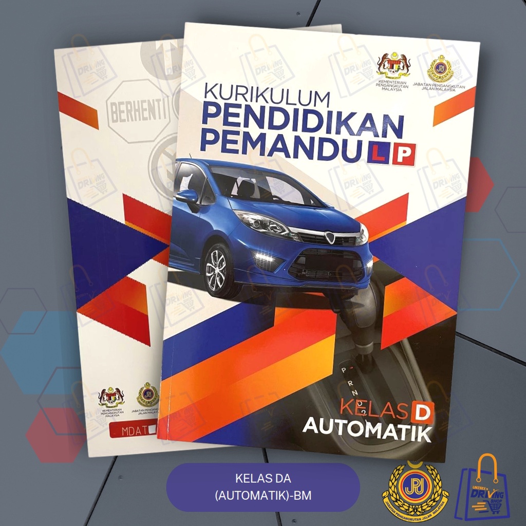 Buku Teks Undang KPP01 Ujian Kereta Manual Auto Text Book Computer JPJ ...