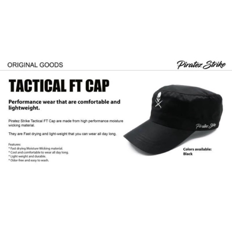 PIRATEZ STRIKE Tactical FT Cap TOPI PANCING | Shopee Malaysia