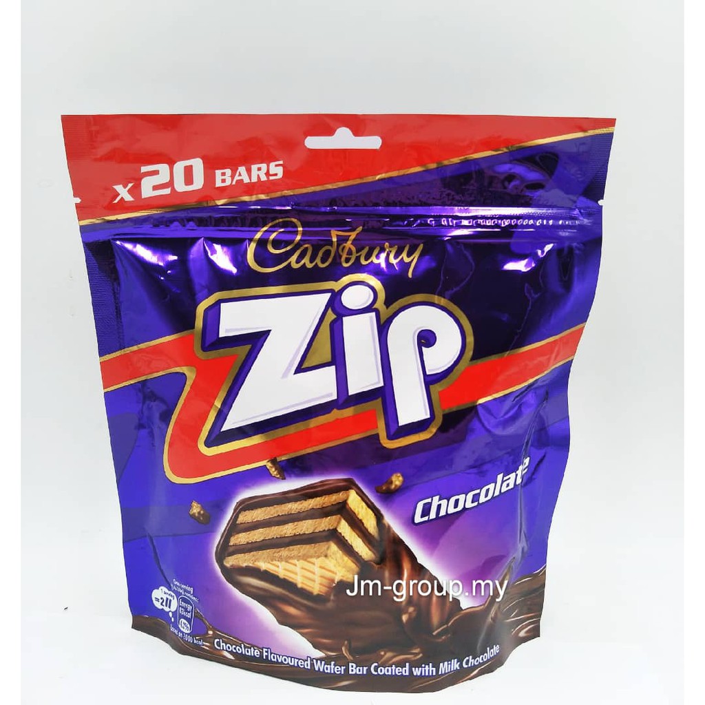 Cadbury Zip Wafer Bar (162.5g/20Bars) ( Ready Stock ) | Shopee Malaysia