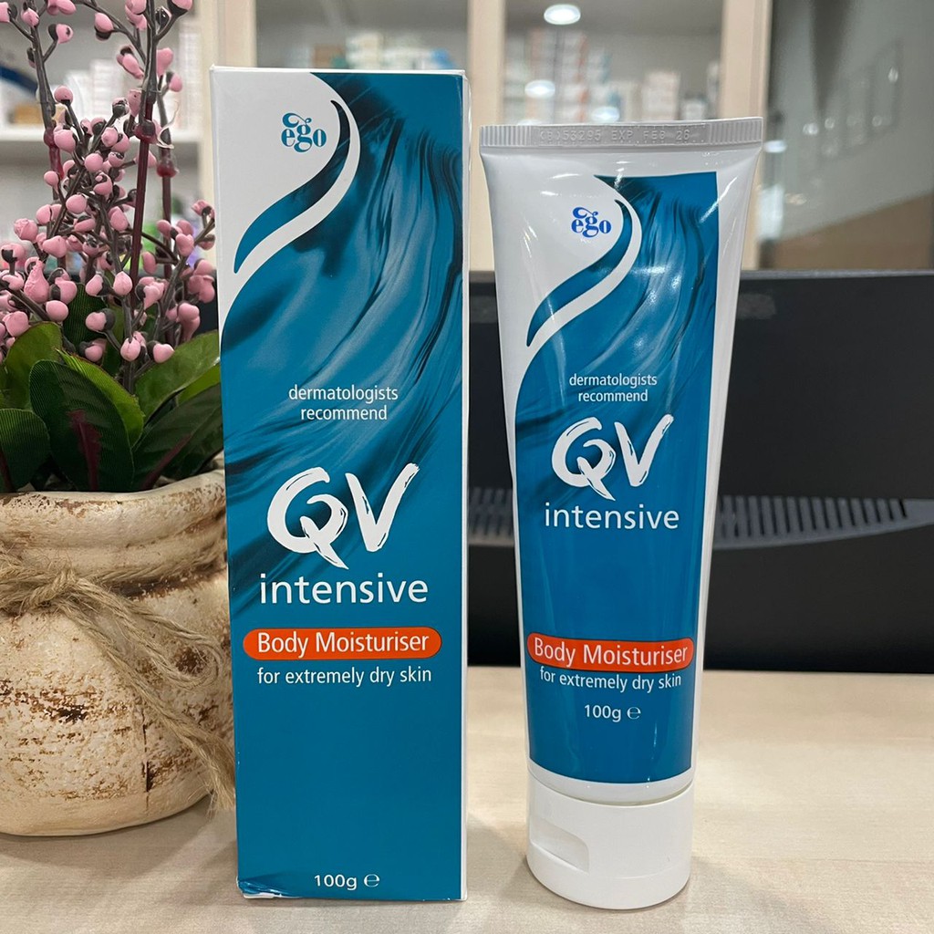 QV Intensive Range (Moisturising Cleanser/Cream/Body Moisturiser 450g ...