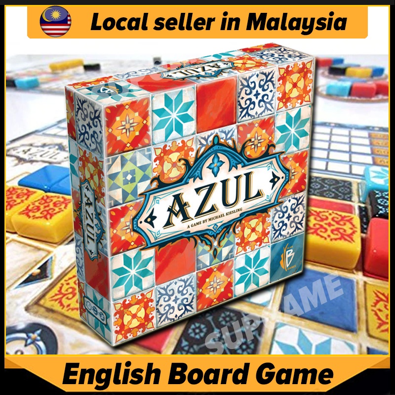 Ready Stock★★ Board Game AZUL Party Game Azul Summer Pavilion Azul ...