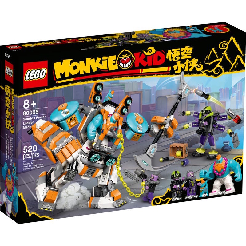 LEGO 80025 Sandy's Power Loader Mech (Monkie Kid) | Shopee Malaysia