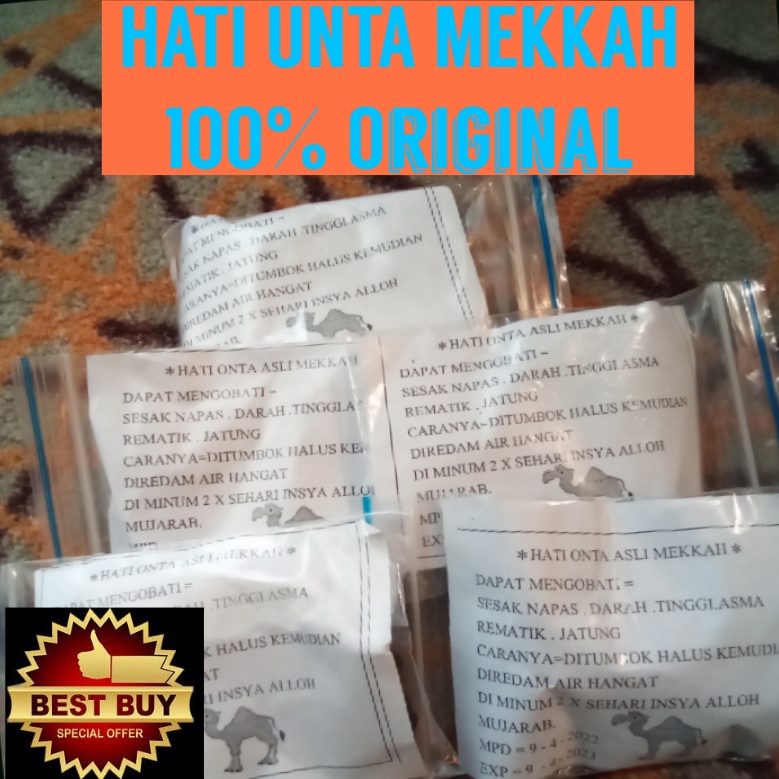 🔥(Original) HATI UNTA KERING MEKKAH | Shopee Malaysia