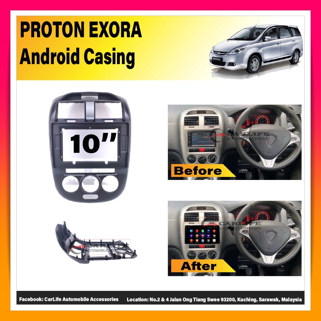 Proton Exora 10" Android Casing | Shopee Malaysia
