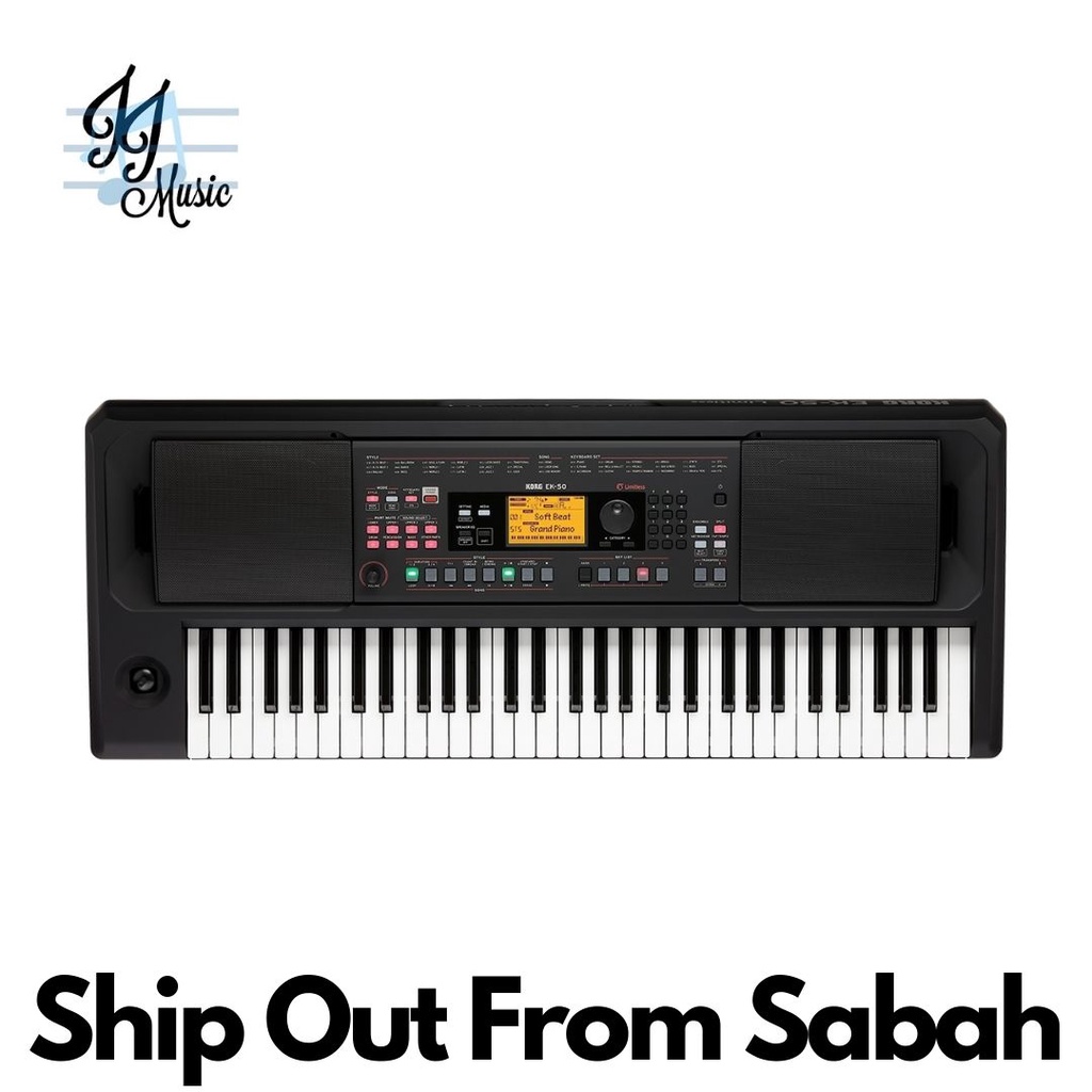 Korg EK-50 Limitless Entertainer Keyboard (EK50L / EK-50L / EK 50L ...