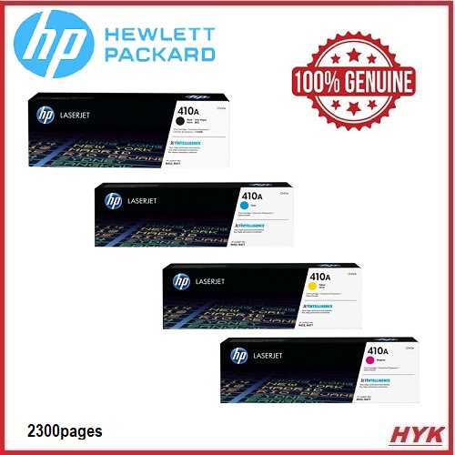 HP 410A Black Original LaserJet Toner Cartridge CF410/ CF411/ CF 412 ...