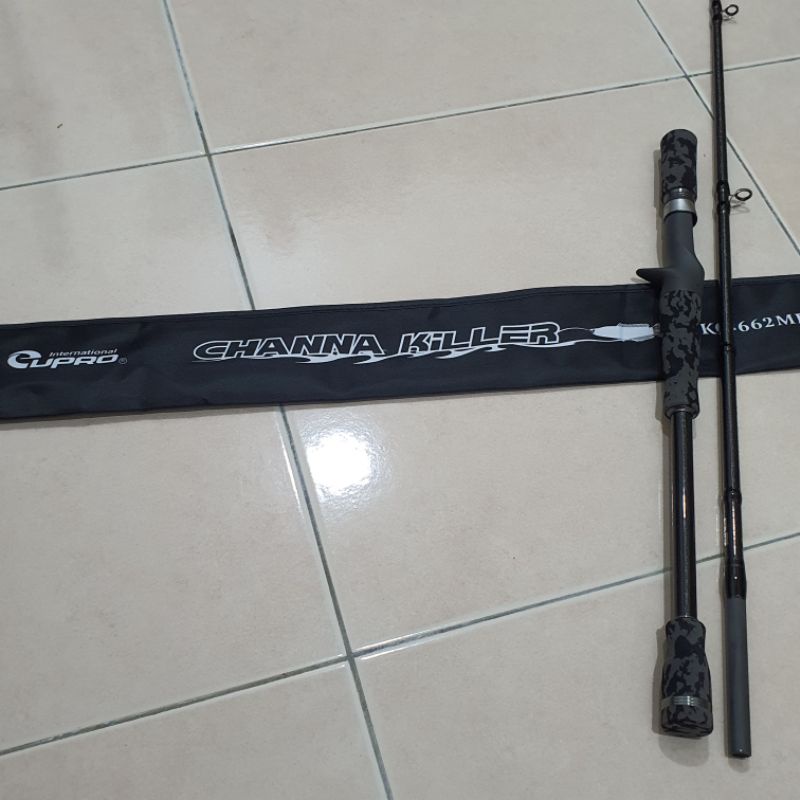 ** Eupro CHANNA KILLER Fishing rod (Bait Casting Rod Dan Spining Rod ...