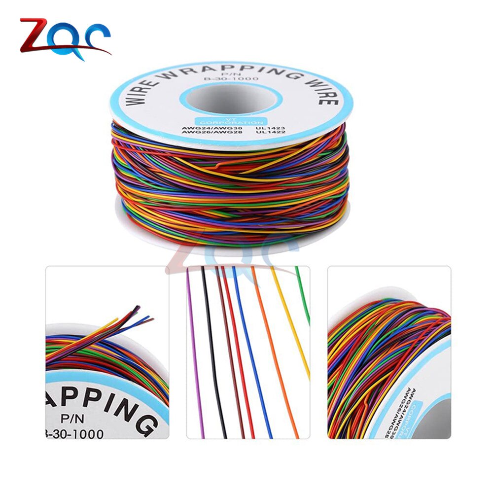 250M Insulation Test Wrapping Cable Multi-color P/N B-30-1000 250M ...