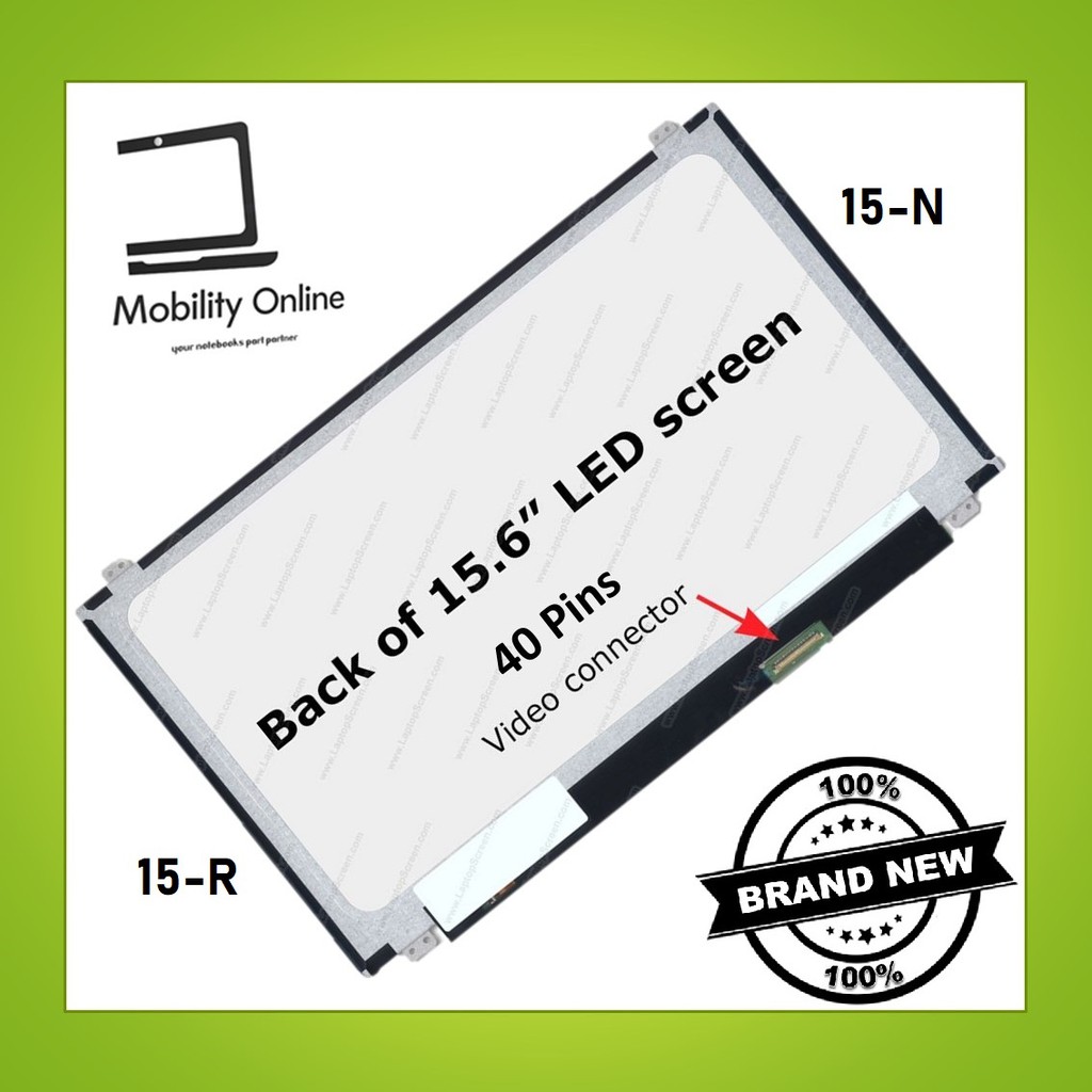 HP 15-N 15-R 15-G 250 G3 255 G3 15-P Laptop LCD LED Screen | Shopee ...