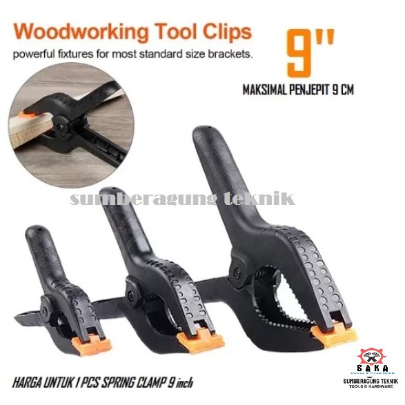 9 Inch Spring Clamp Spring Clamp Vise Quick Clamping Wood Clamp For ...