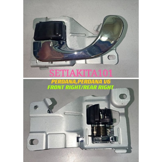 PROTON PERDANA SE/PERDANA V6 DOOR INNER HANDLE(CHROME) | Shopee Malaysia