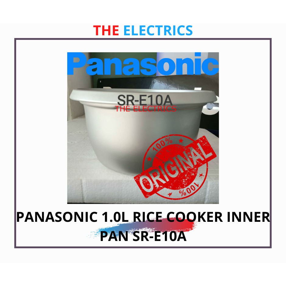 [SPARE PARTS] PANASONIC ORIGINAL 1.0L RICE COOKER INNER PAN SR-E10A ...