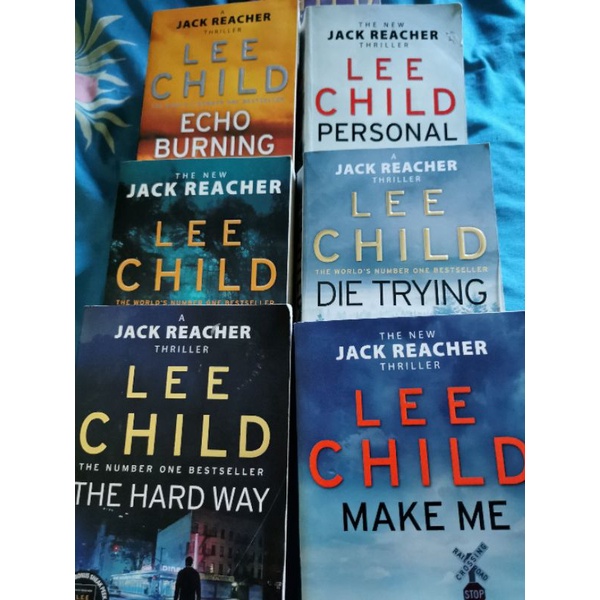 Lee Child novels (Jack Reacher series) | Shopee Malaysia