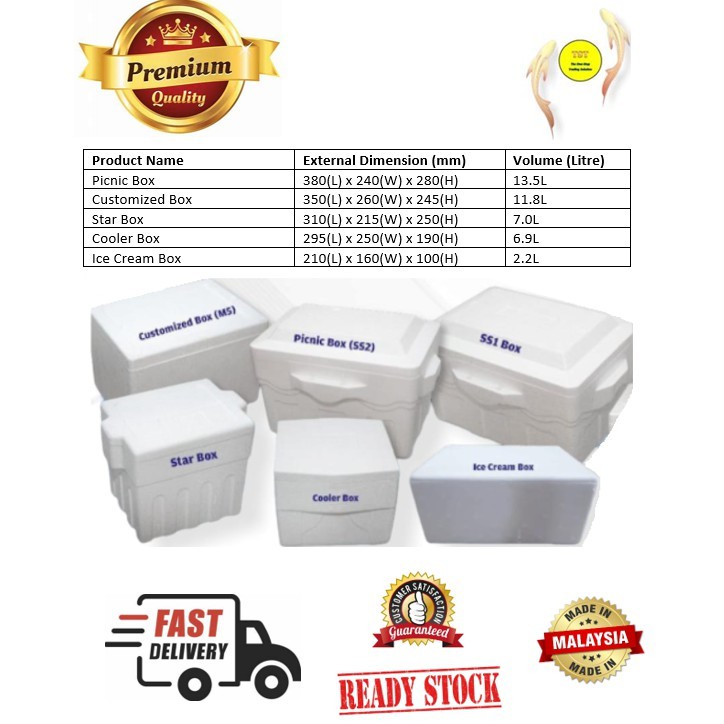 Buy polystyrene box Online With Best Price, May 2026 | Shopee Malaysia