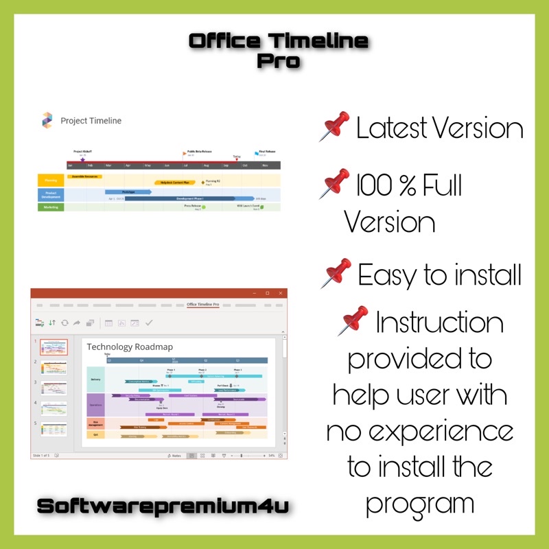 Office Timeline Pro 7.00.13 (2023) 🔥【Latest】🔥 | Shopee Malaysia