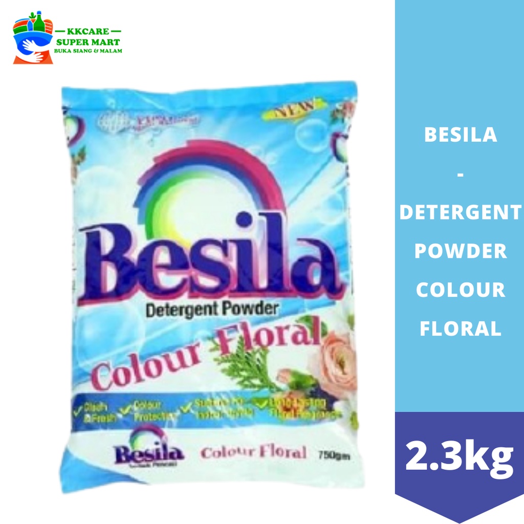 Besila - Detergent Powder Colour Floral - 2.3kg | Shopee Malaysia