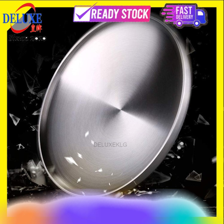 S/S 304 Double Layer Plate Korean Style plat korea style dua lapisan ...