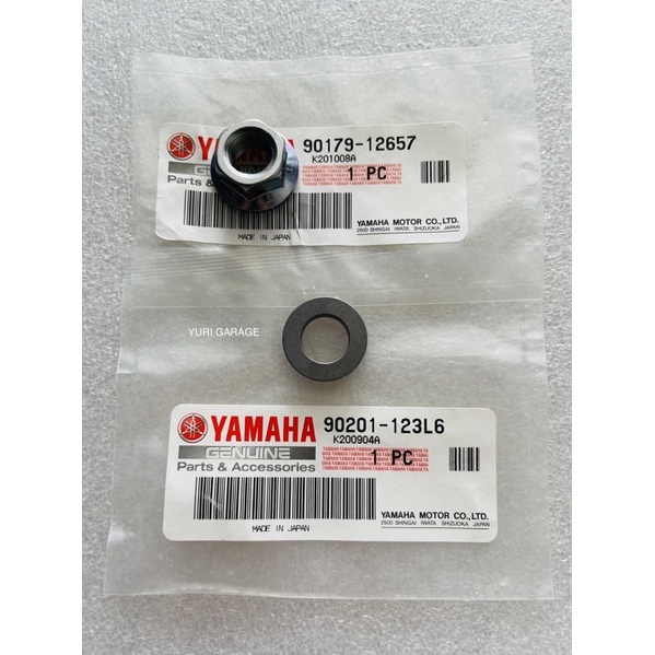 (90179-12657) Nut Washer Spacer / Key Magnet Magneto Rotor RXZ ...