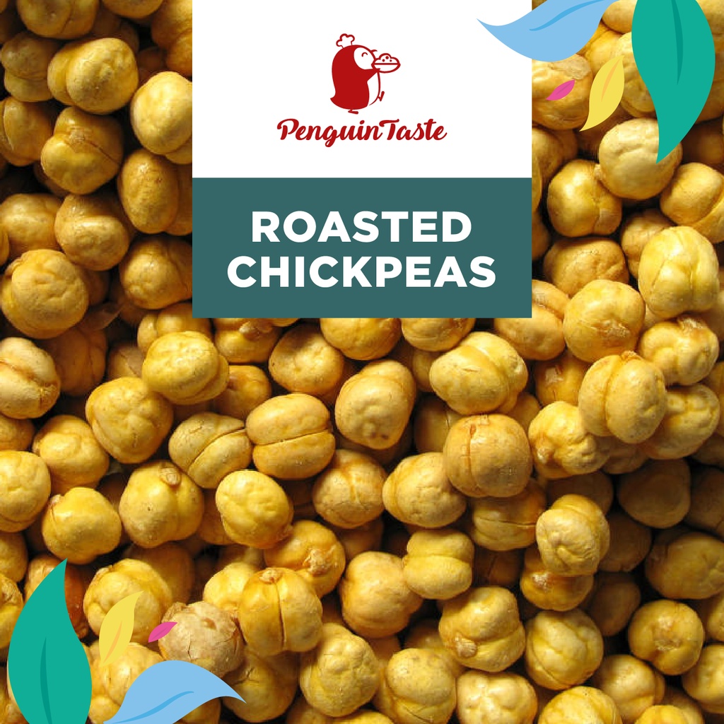 HALAL Roasted Chicpeas by PENGUIN TASTE/ Healthy Snack/ JAKIM HALAL ...