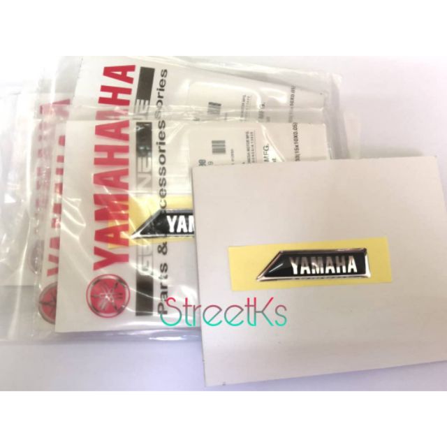 YAMAHA SS YAMAHA SS TWO YAMAHA F1ZR EMBLEM STICKER METER ORIGINAL ...