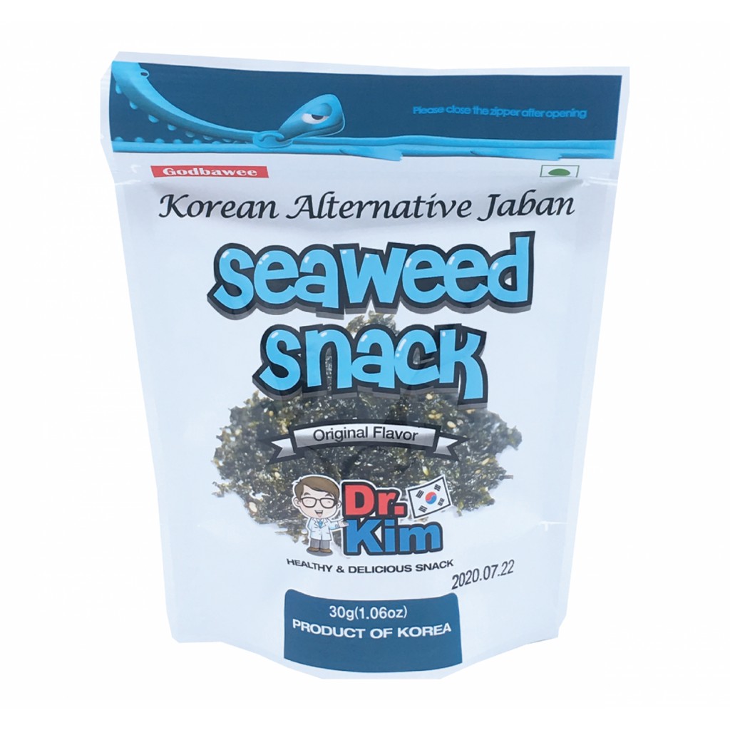 Dr. Kim Korean Alternative Jaban Seaweed Snack (Original) | Shopee Malaysia