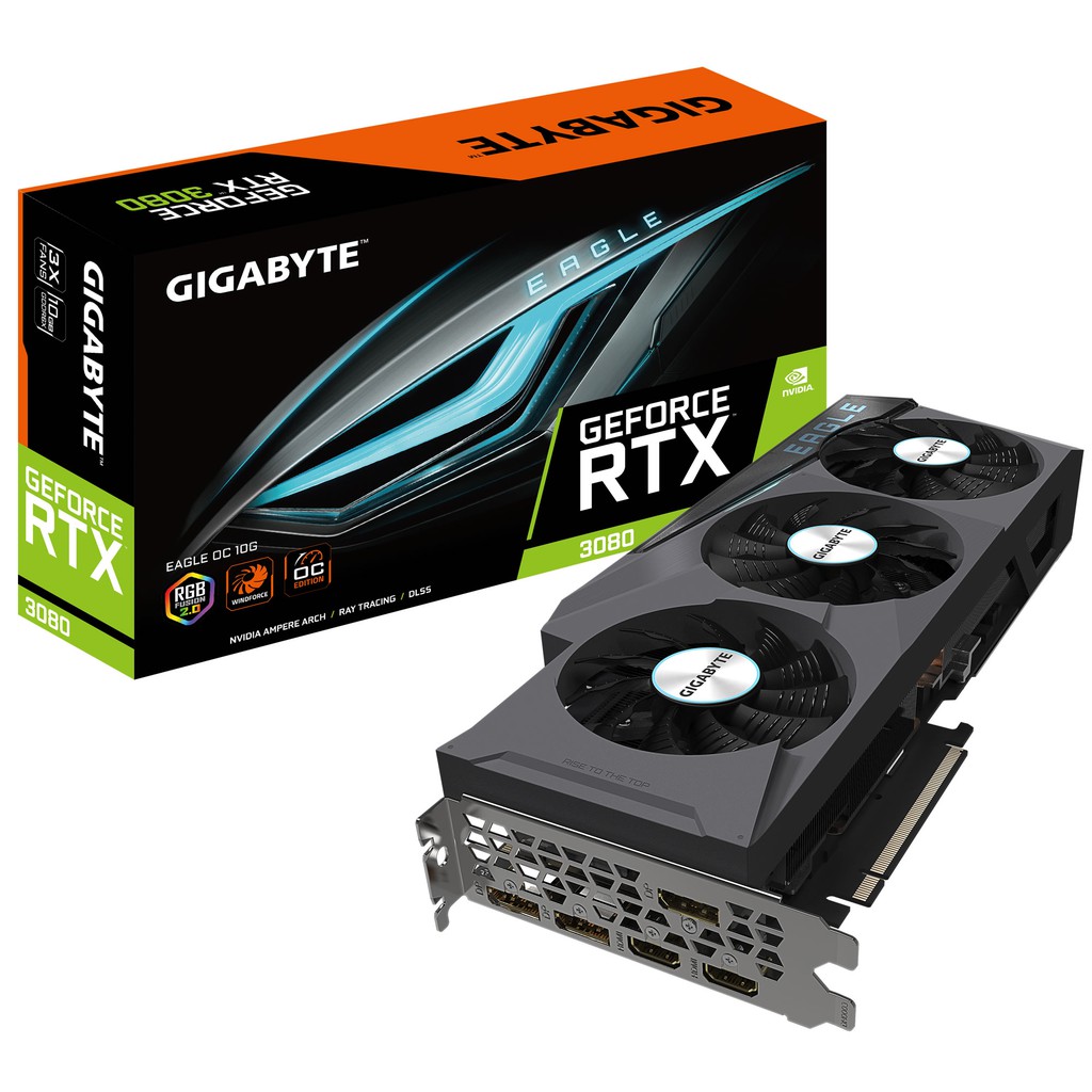 Gigabyte RTX 3080 EAGLE OC 10G (Ready Stock) | Shopee Malaysia