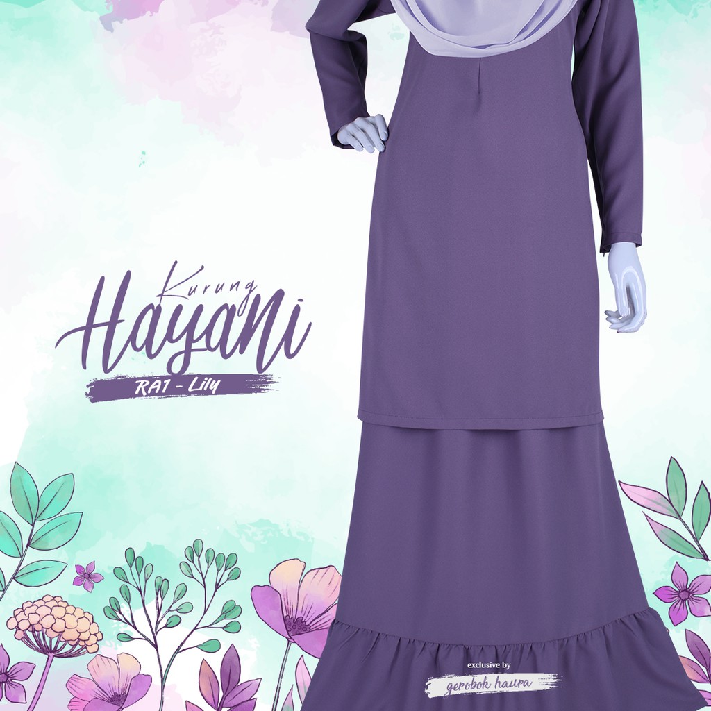 Kurung Plain Basic Minimalist Kain Ropol | Kocek Pocket Zip Nursing ...