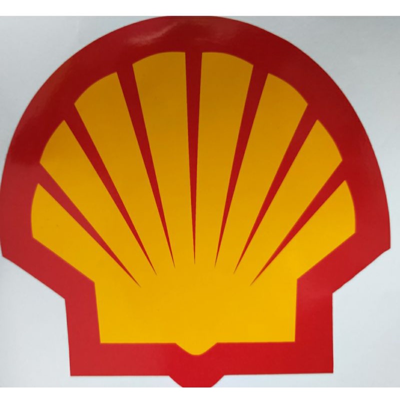 Shell Logo Sticker ( 14cm * 14cm ) | Shopee Malaysia