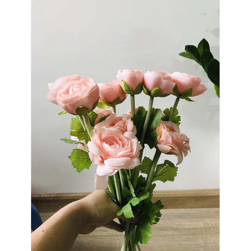 Silk Artificial Flowers - SALARY ROSE 54cm Height | Shopee Malaysia