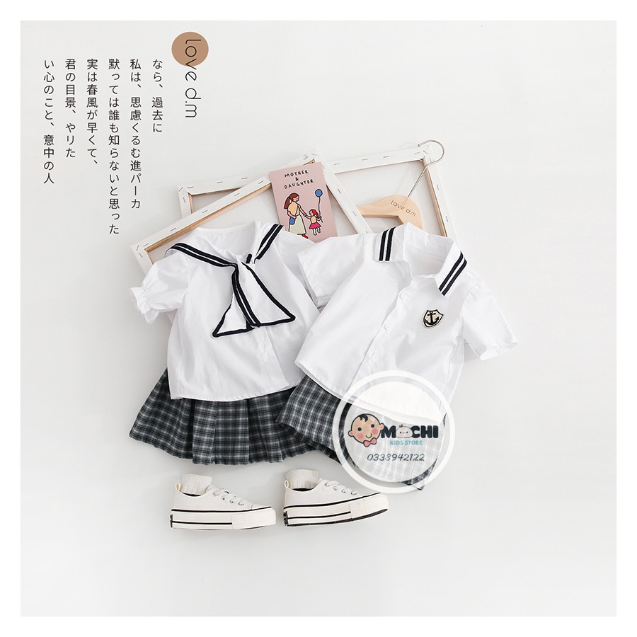 Mochi Kids Japanese school boy and girl clothes set (WITH REAL PHOTOS ...