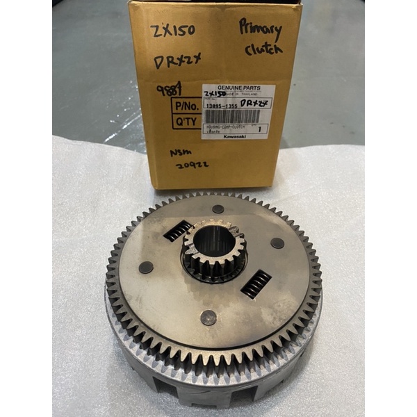 Primary Clutch Assy Clutch Housing Big Gear Kawasaki ZX150 Original ...