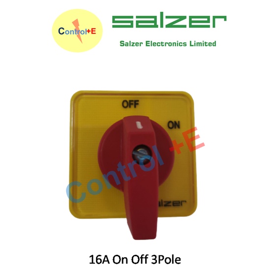SALZER 16A 3P ON OFF SELECTOR/CAM SWITCH (INDIA) | Shopee Malaysia