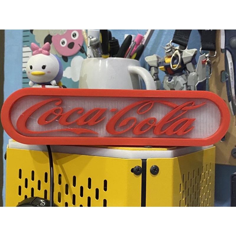 Coca Cola Logo LED size 221mm x 55mm x 58mm (USB Power) | Shopee Malaysia